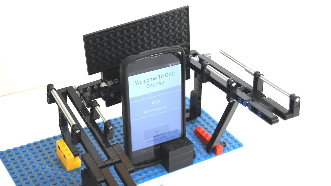 LEGO GBC Android Ball Counter V2 - YouTube