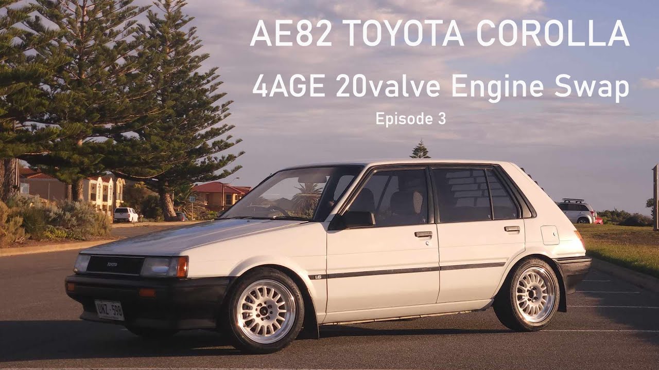 AE82 Corolla 4AGE 20V Project: Episode 3 - Getting it done - YouTube