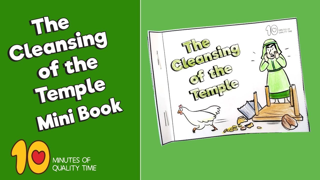 The Cleansing of the Temple Mini Book - YouTube