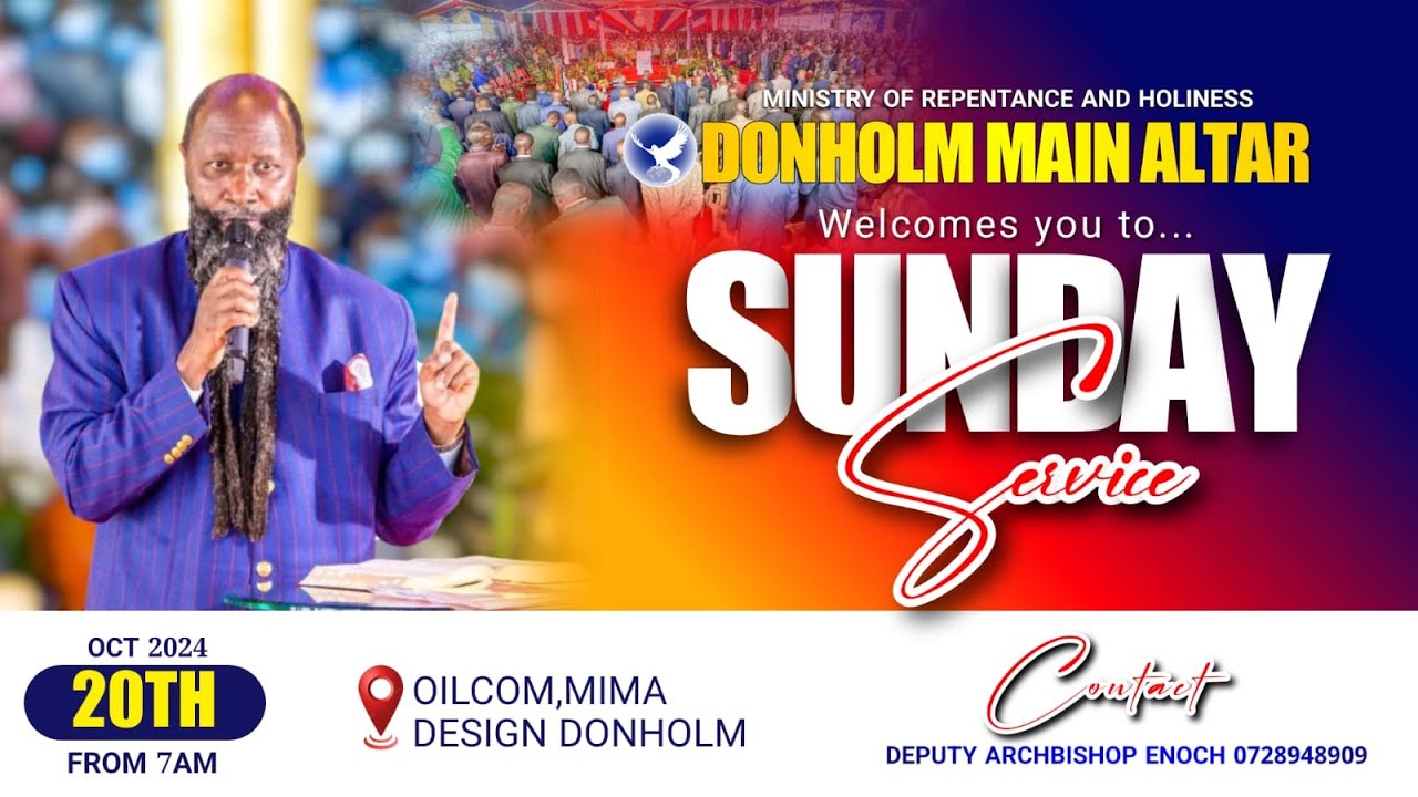 DONHOLM MAIN ALTAR - 20TH OCTOBER 2024 SUNDAY SERVICE - YouTube