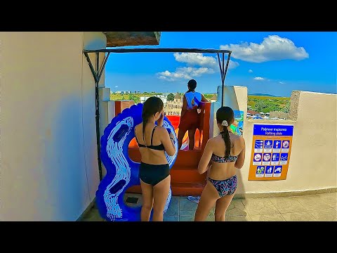 Rafting Water Slide at Aquapark Nessebar