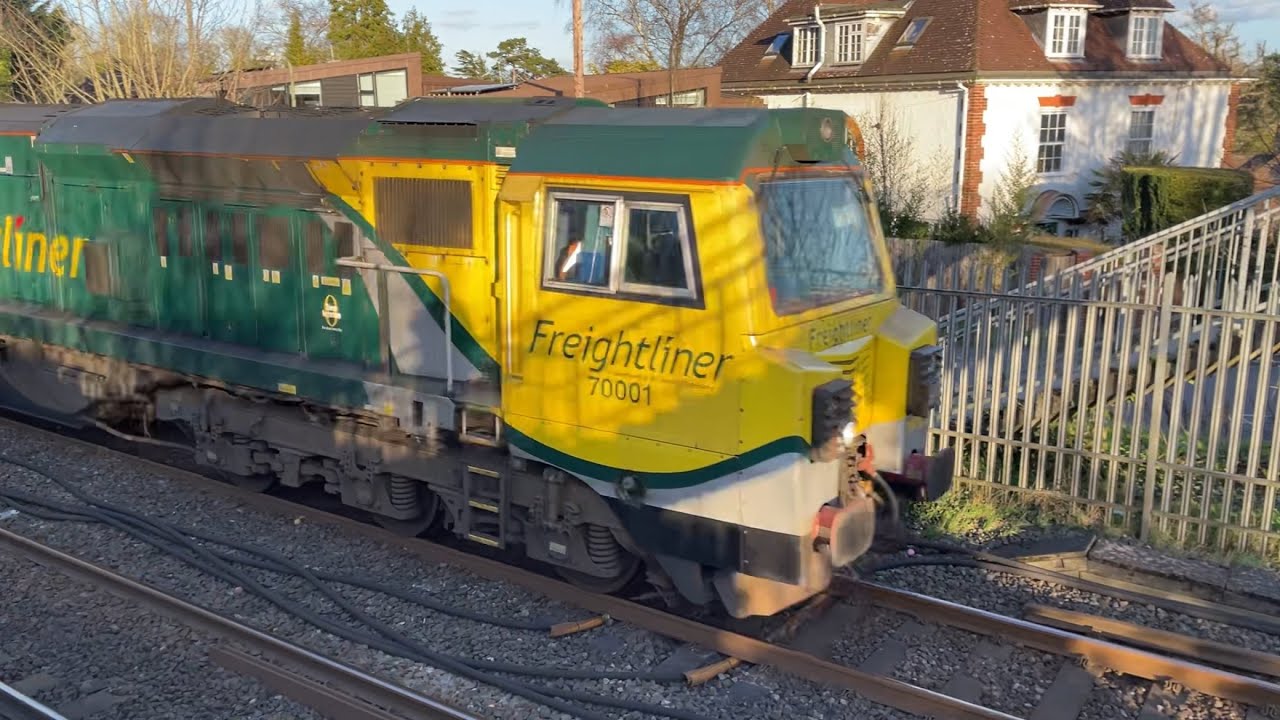 Class 70 | 70001 ‘Powerhaul’ | Freightliner - YouTube