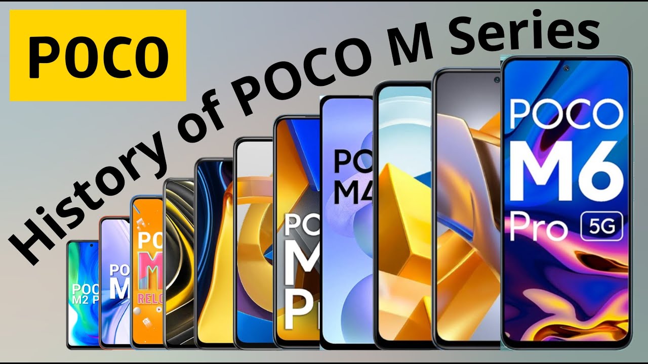 History of POCO M Series - YouTube