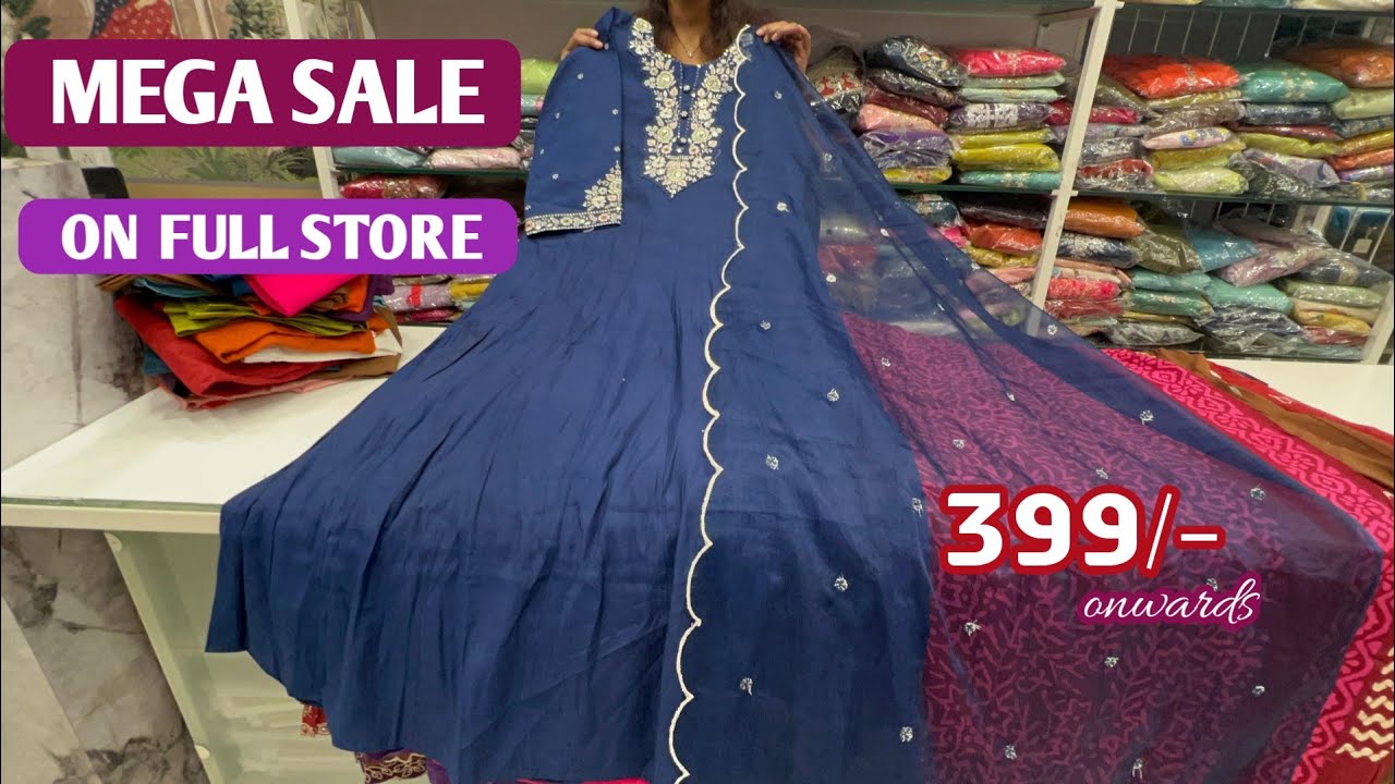 Mega Sale on full store Most trending dresses all varieties from 399 ...