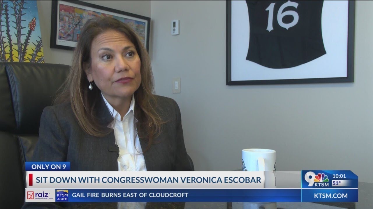 Escobar speaks on potential pressing issues for El Pasoans - YouTube