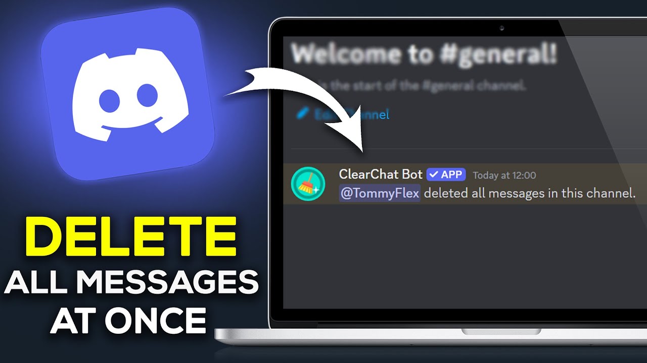 How To Delete All Messages At Once On Discord - Easy Guide - YouTube