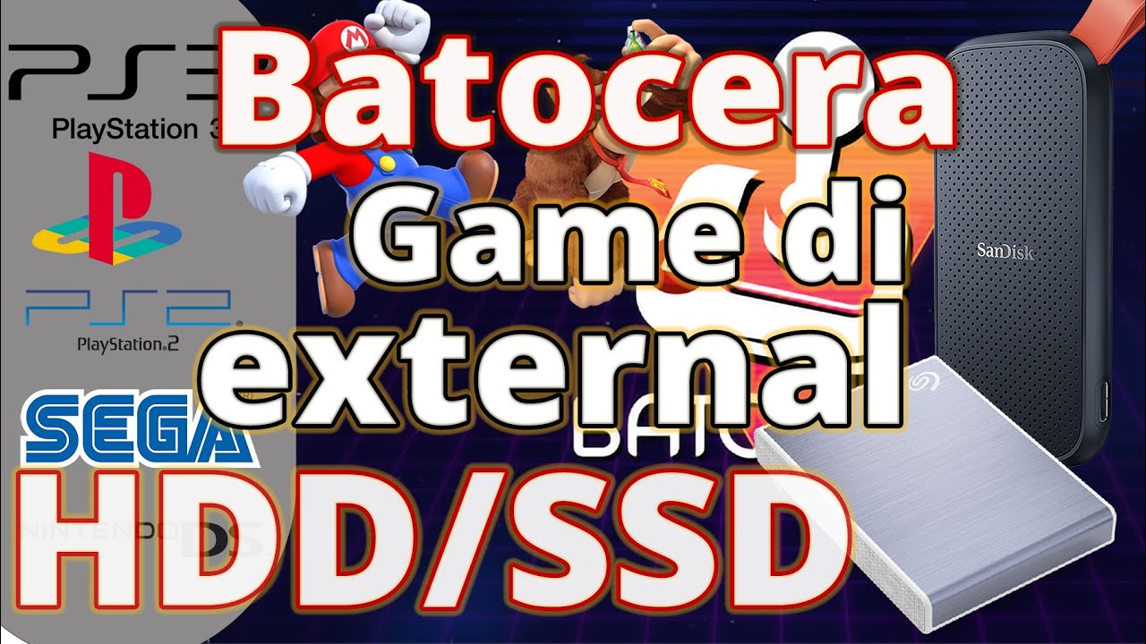 Batocera | Game di External HDD/SSD - YouTube