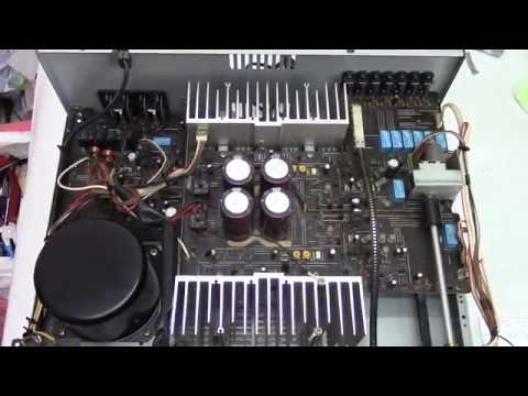 DENON PMA-980R (920) внутри inside - YouTube