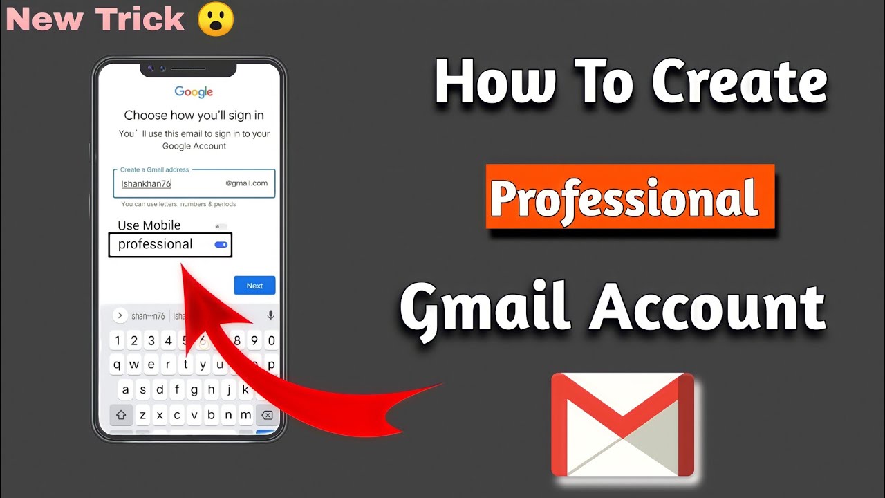 How To Create Professional Gmail Account 2011 | Professional Gmail ...