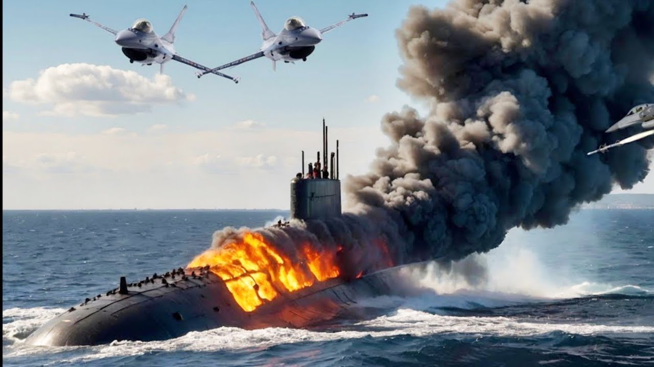 17 Minutes Ago! 2 US Nuclear Submarines Destroyed by Russian Missiles ...