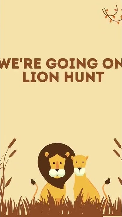 We're Going On Lion Hunt | The Kiboomers #shorts - YouTube