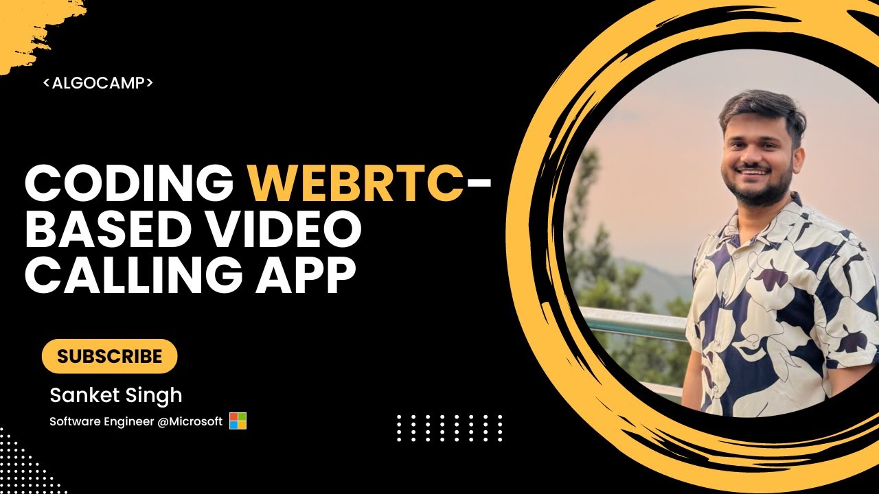Coding WebRTC based Video Calling App - YouTube