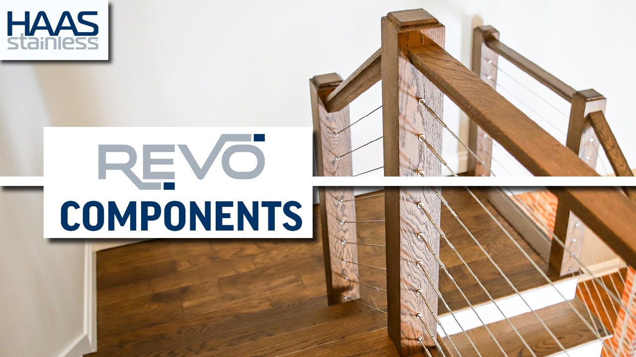 HAAS REVO Cable Railing Component Overview - YouTube