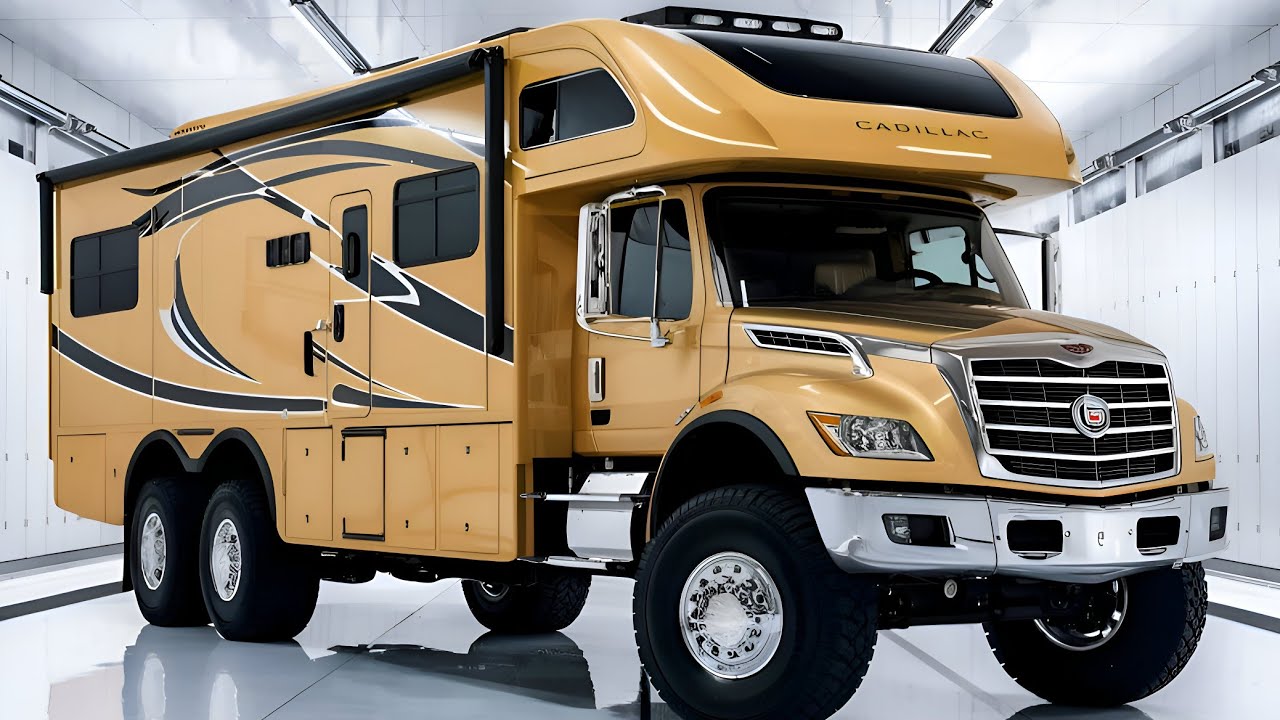 "Unveiling the Future of RVs: The all new 2025 Cadillac Motorhome Truck ...