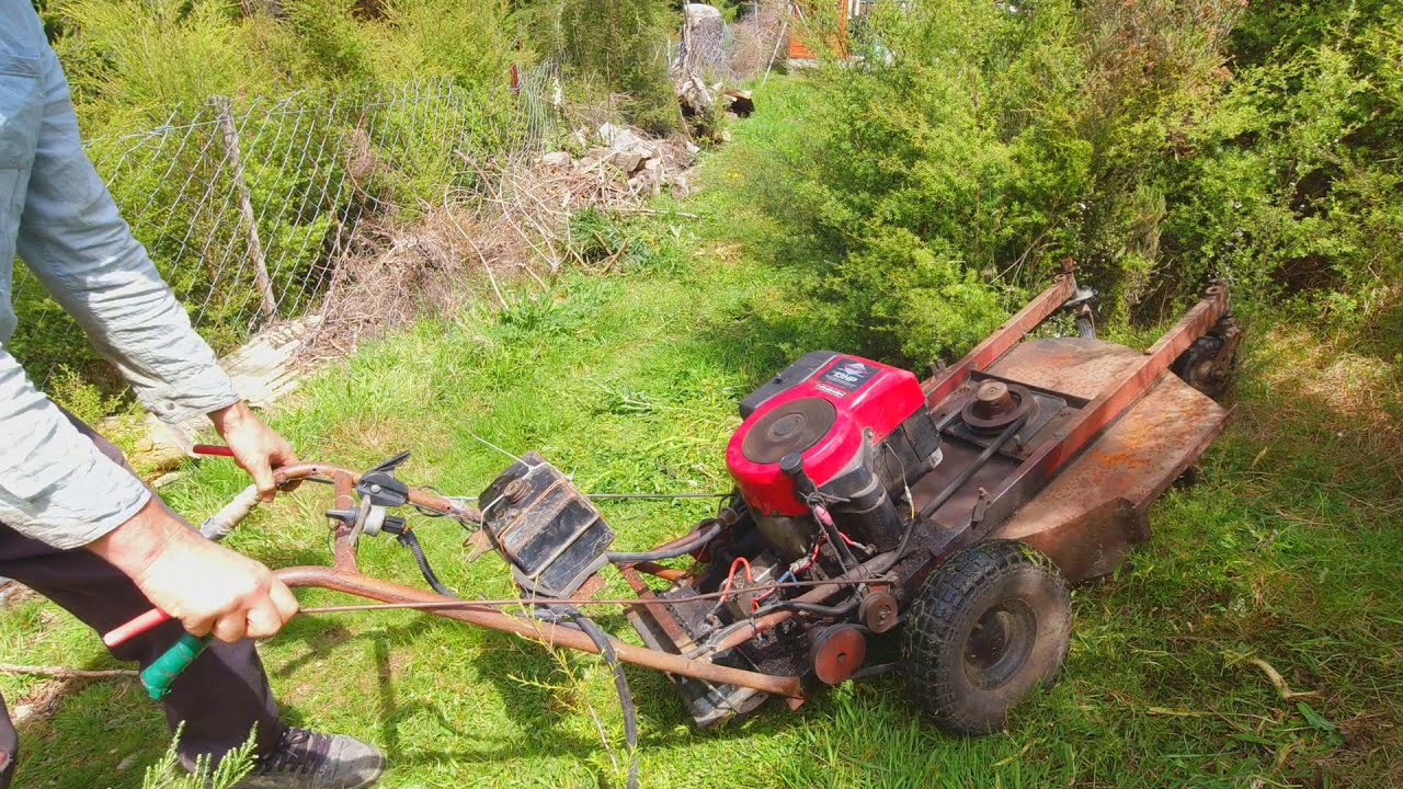 Heavy Duty Scrub Mower Hasn't Run for Years... Will it start ?? - YouTube