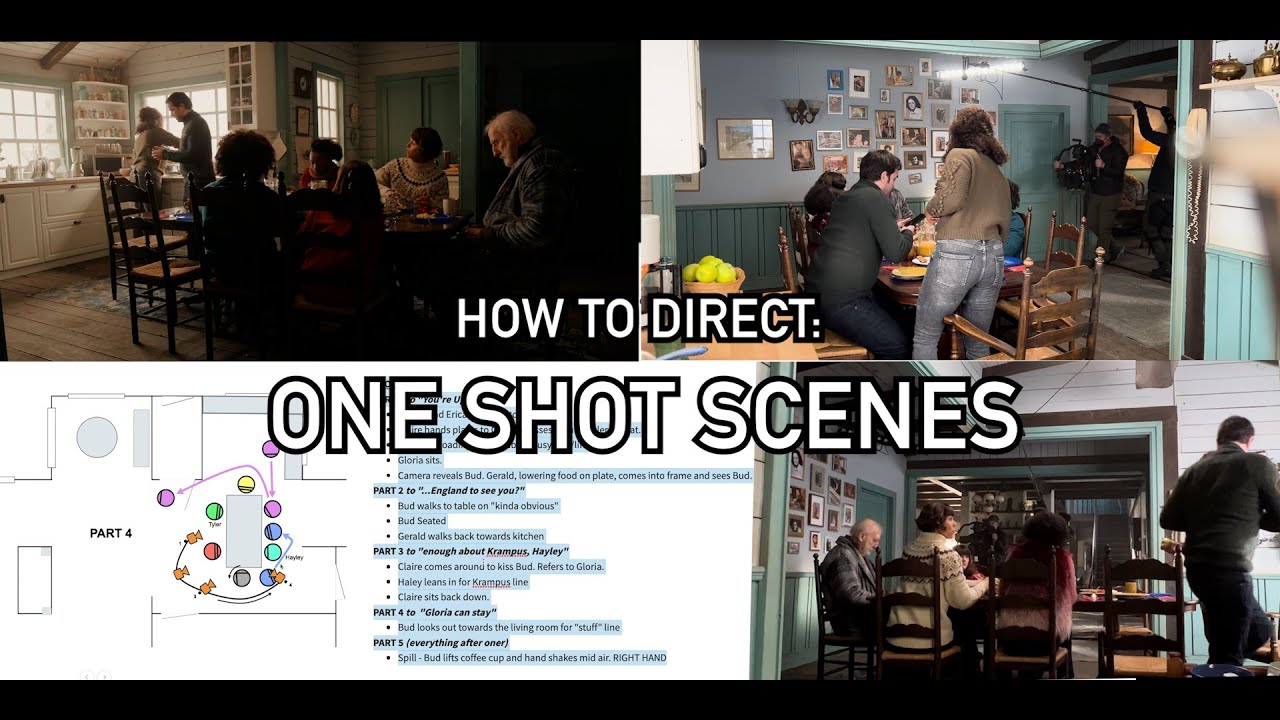 How to direct... One Shot Scenes & Developing Masters - Spielberg style ...
