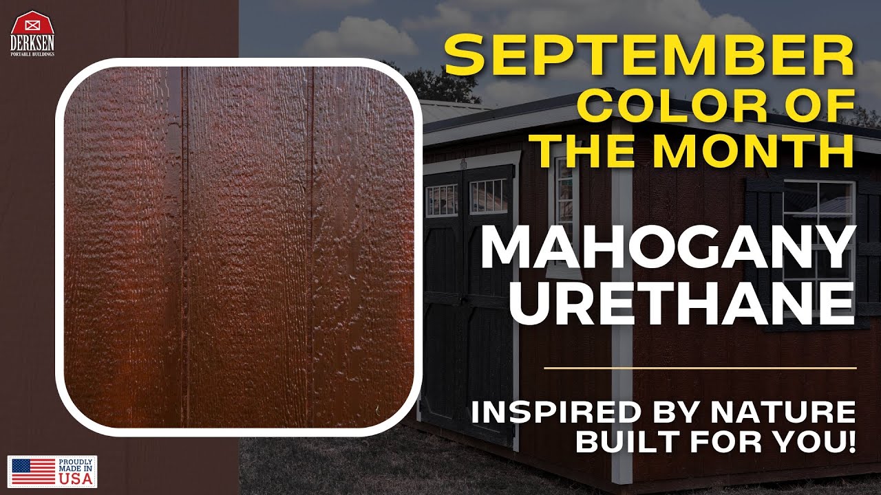 The Richest Color You’ll See All Year… Meet Mahogany Urethane! - YouTube