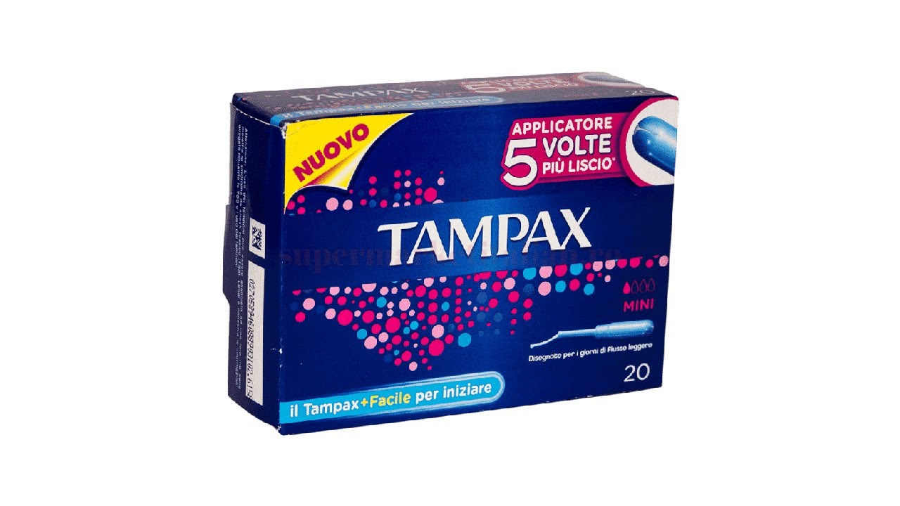 Tampoane Tampax Mini 20 4015400440543 1 - YouTube