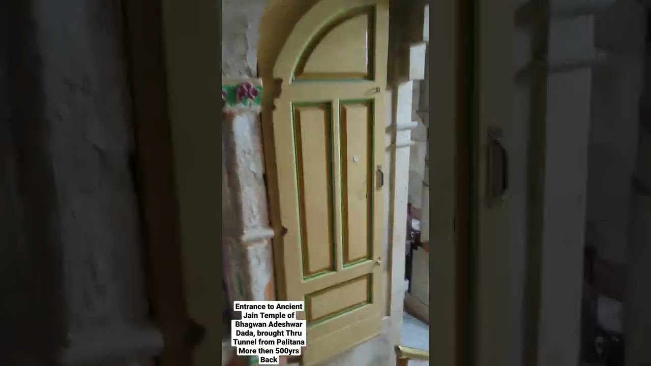 Bhagwan Adeshwar Dada Ancient Idol Brought Thru Tunnel system from ...