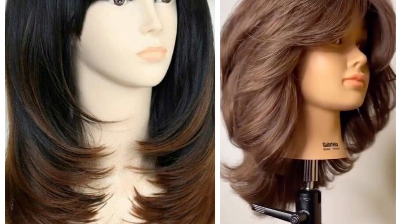 Popular Hair Cut Tutorial /Feathers Cuts And Layers - YouTube