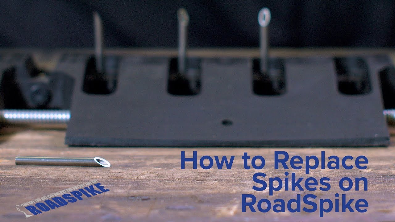 How to Replace Spikes from RoadSpike - YouTube