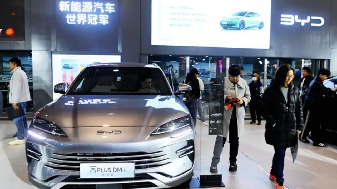 5 Astonishing Figures Behind BYD's EV Success! - YouTube