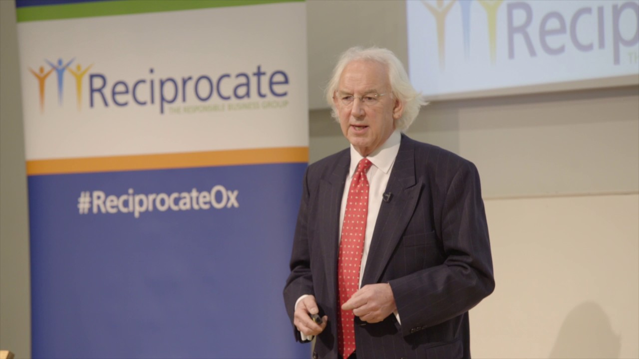 Tony Stratton announces he is standing down as Reciprocate Chair - YouTube