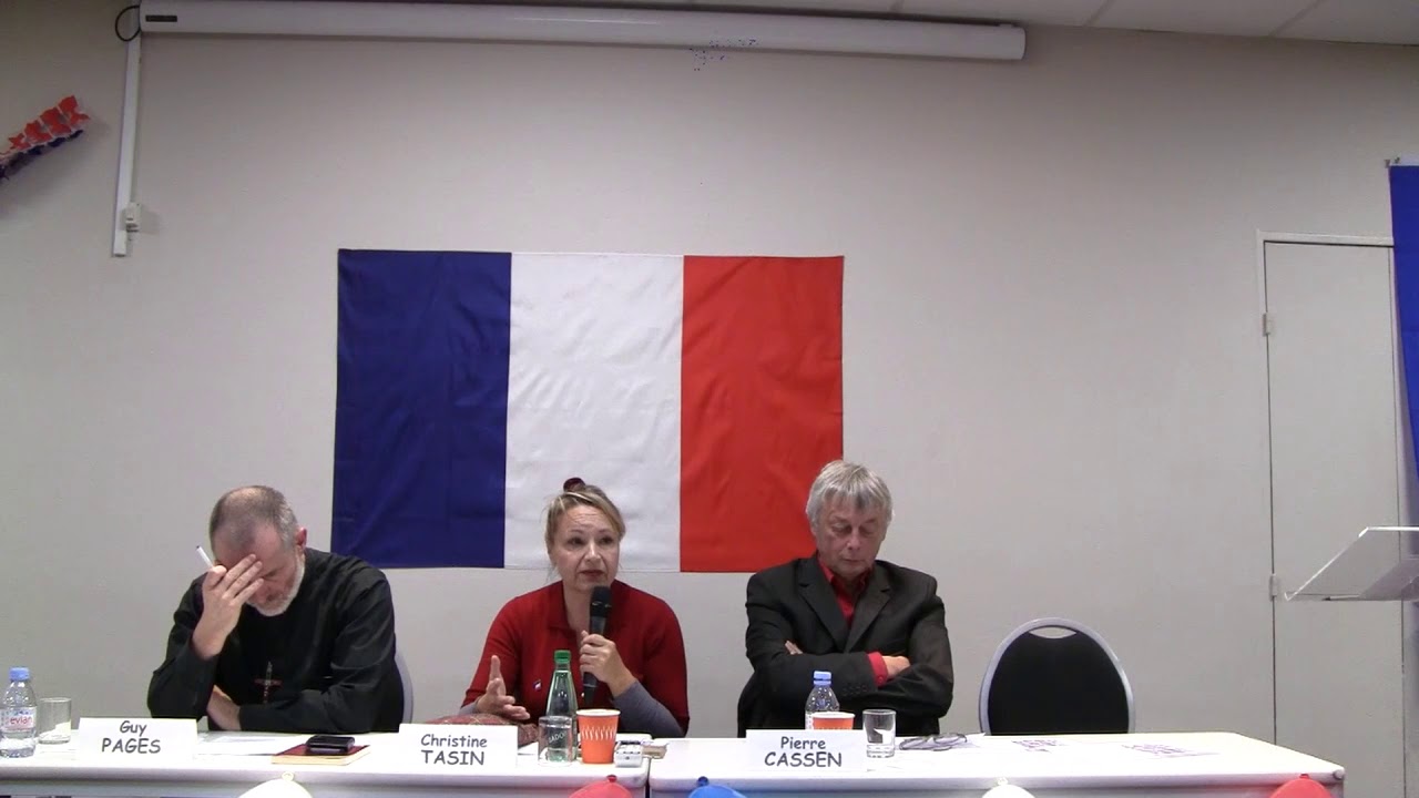 Christine TASIN à la Convention européenne du SIEL à Marseille (5/6 ...