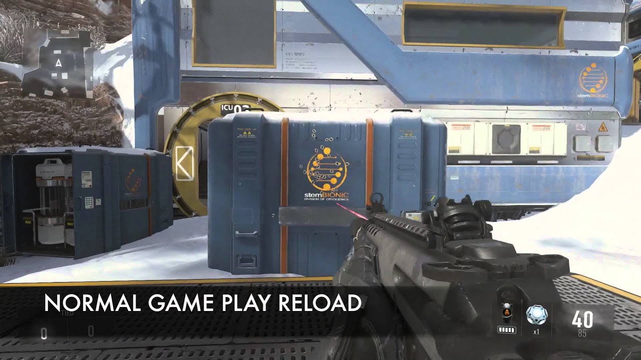 COD Advanced Warfare Rapid Fire Mod "Fully Loaded" Comparison ...