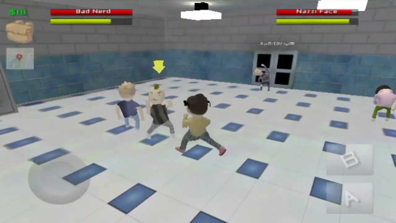 Lets Play Bad Nerd Part 2 Bully Beat Down! - YouTube