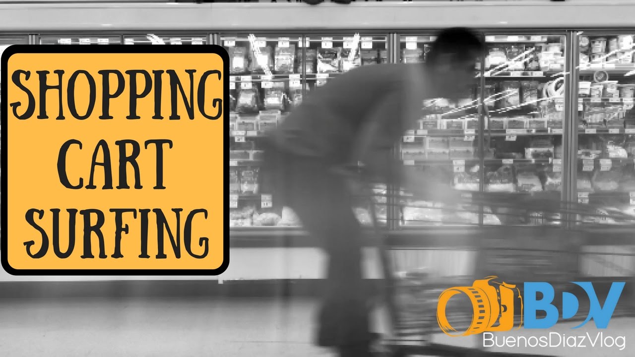 Shopping Cart Surfing - YouTube
