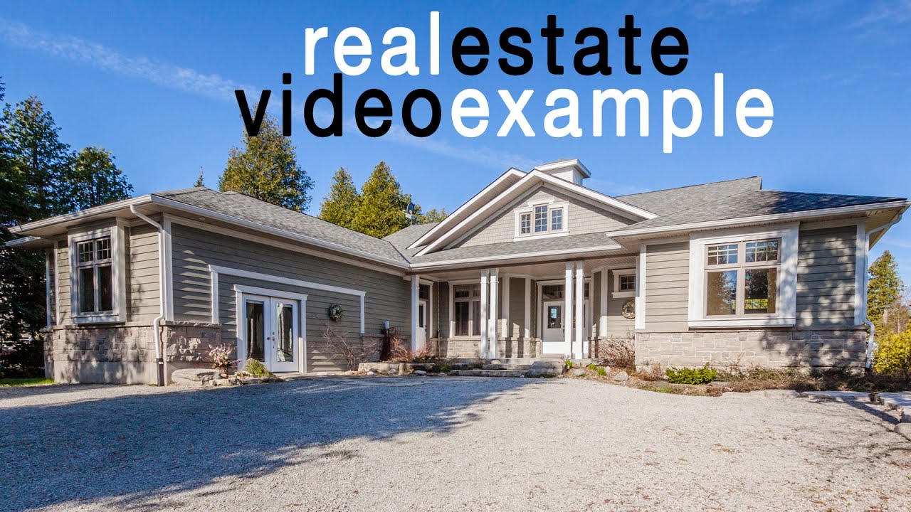 Real Estate Property Video Tour Example - YouTube