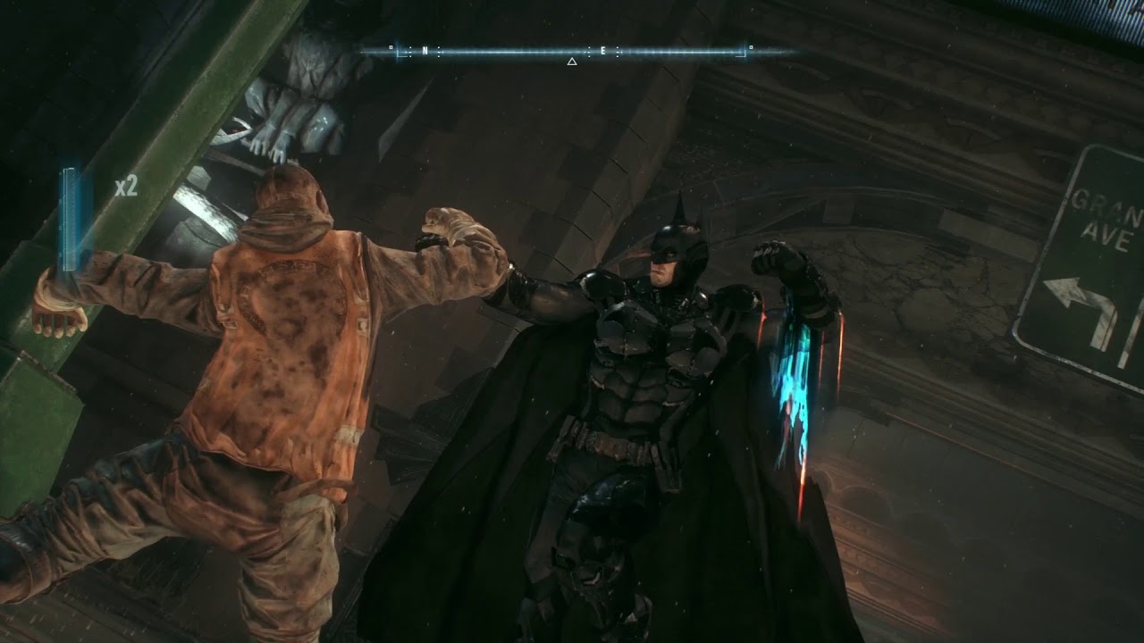 BATMAN ARKHAM KNIGHT FIGHT - YouTube