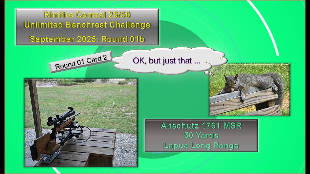 Anschutz 1761 at 50-Yards ARA Unlimited Target Round 1b: September ...
