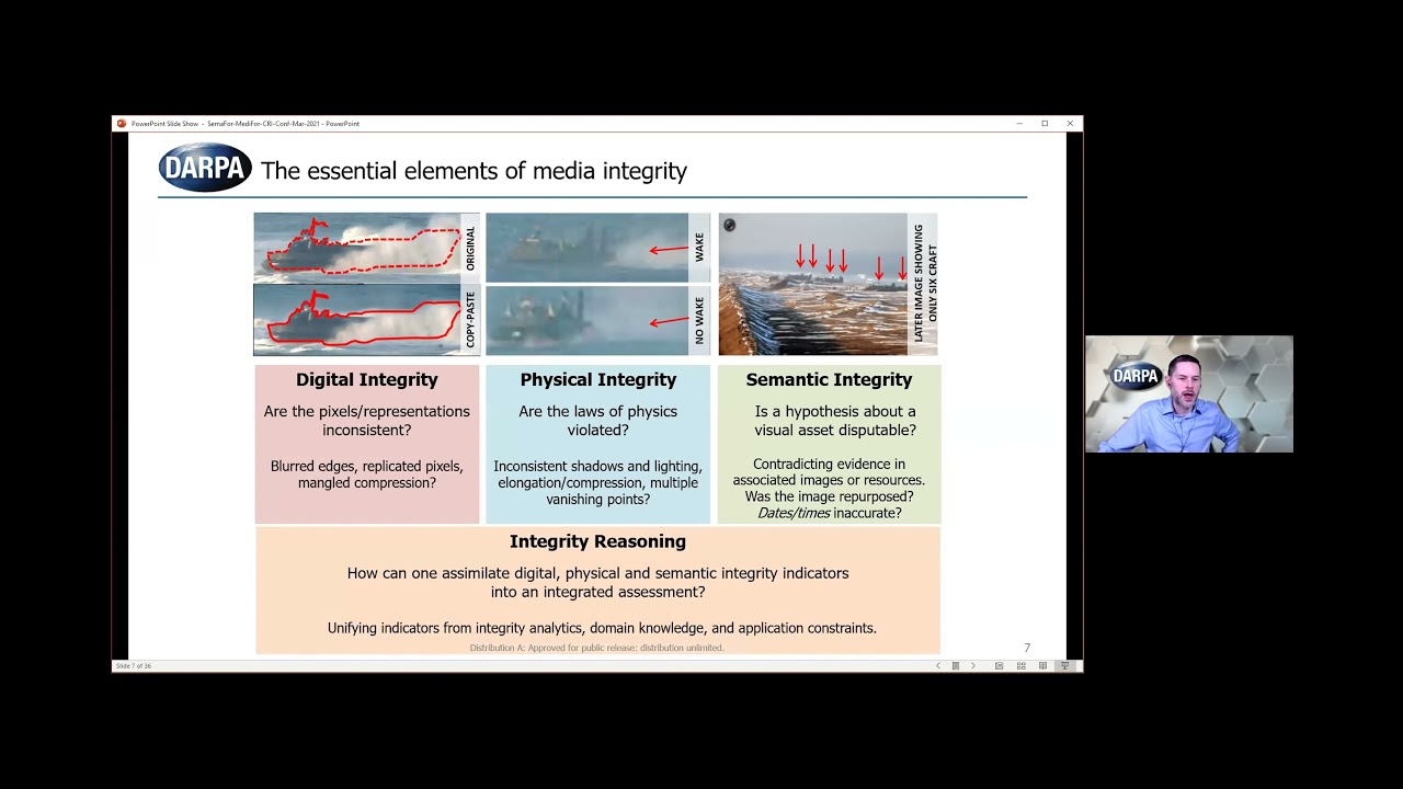 CRI-CONF 2021: Matt Turek "Challenges and Approaches to Media Integrity ...