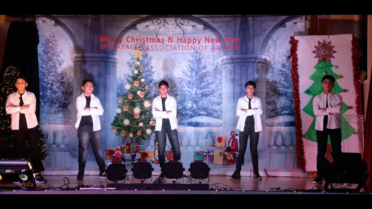 MAA Xmas 2019, boys group dance- Deon, Ryan, Nathan, Jershan, Alvin ...