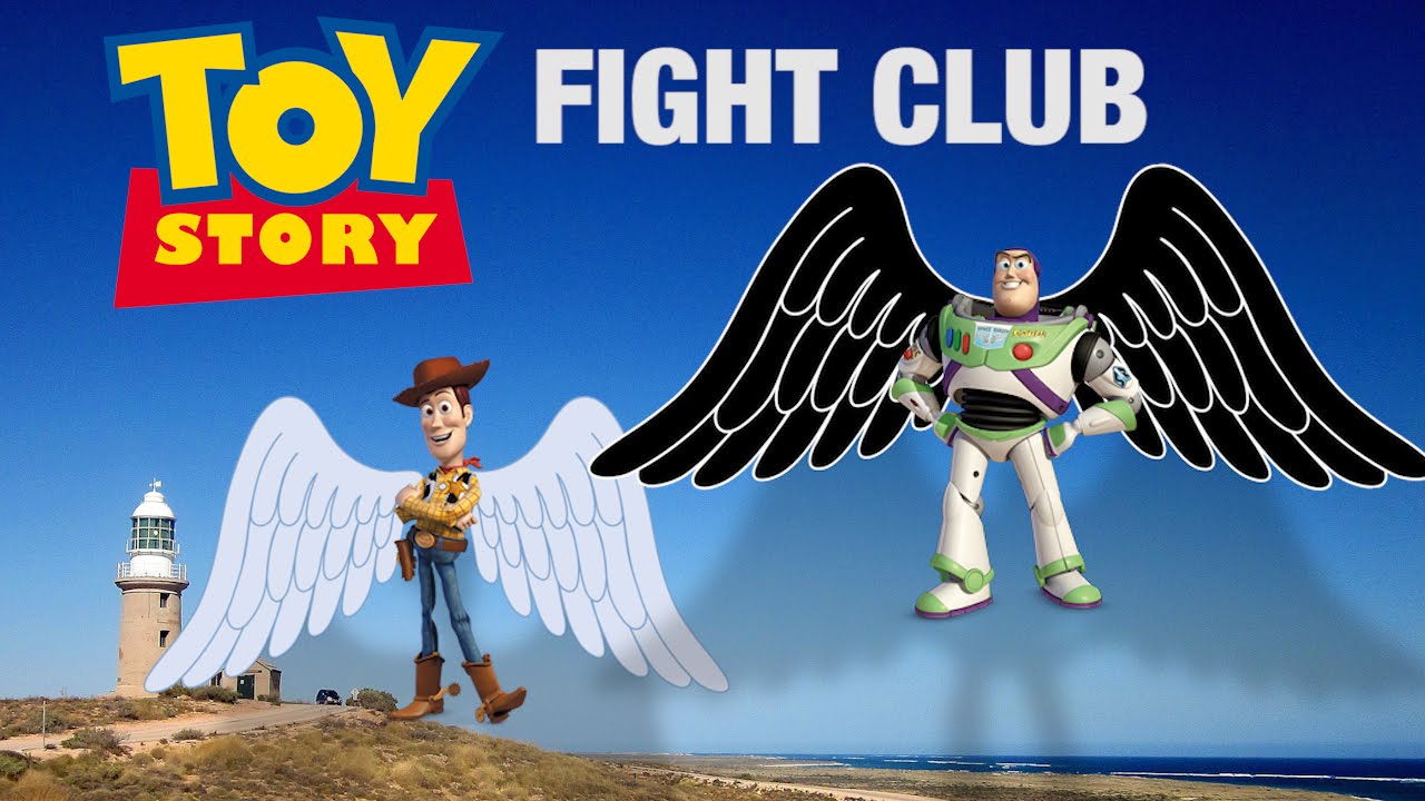 ANGEL Birds Fighting Club - Toy Story 4: FIGHT CLUB | Woody VS Buzz ...