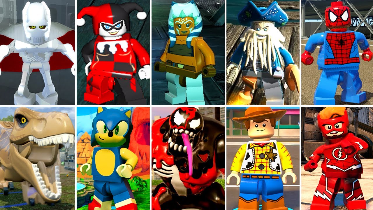 My Favorite Characters in LEGO Videogames - YouTube