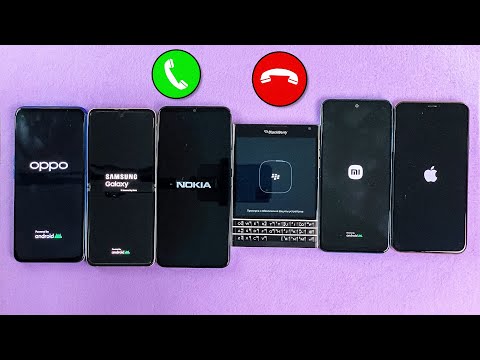 Bootanimation & Incoming Call Samsung Z Flip & iPhone XS & Xiaomi RN11 & BlackBerry & Nokia G31 & OP