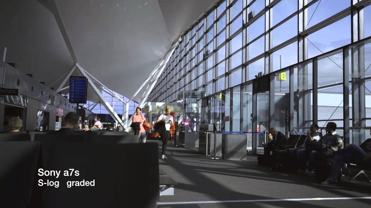Sony a7s video test shot in S-log - YouTube