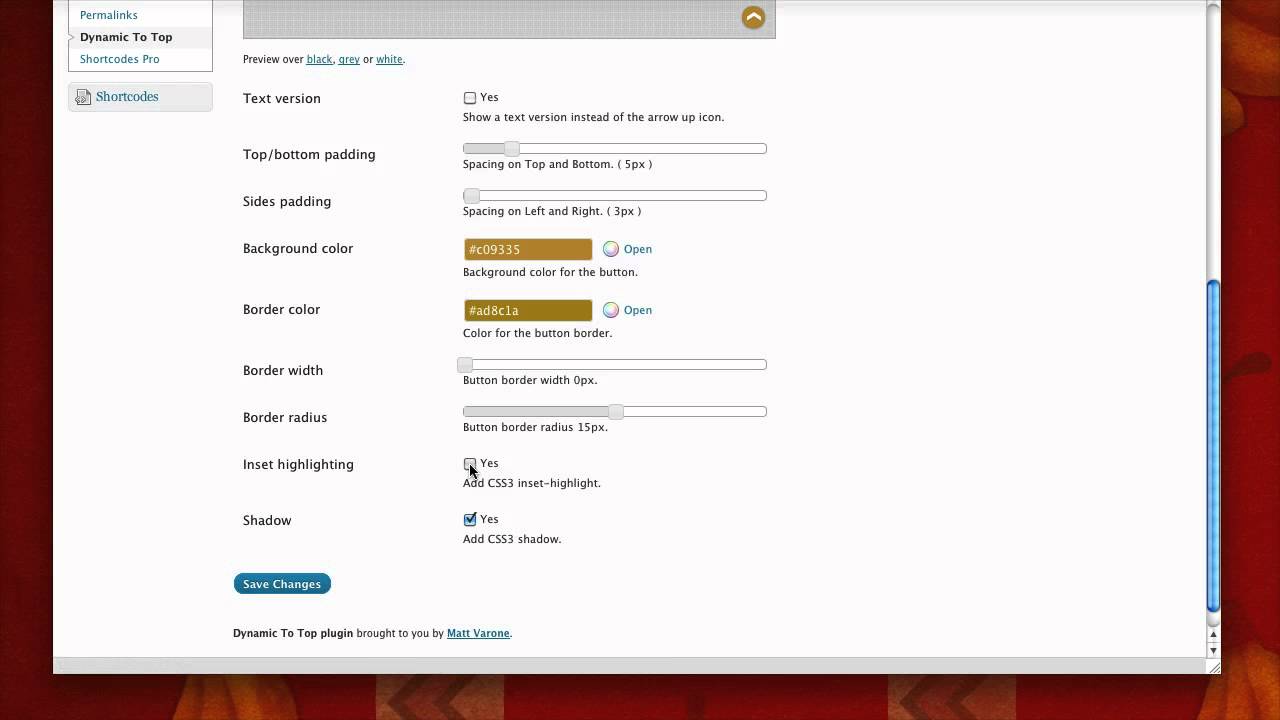 Dynamic To Top 3.0 WordPress Plugin - YouTube