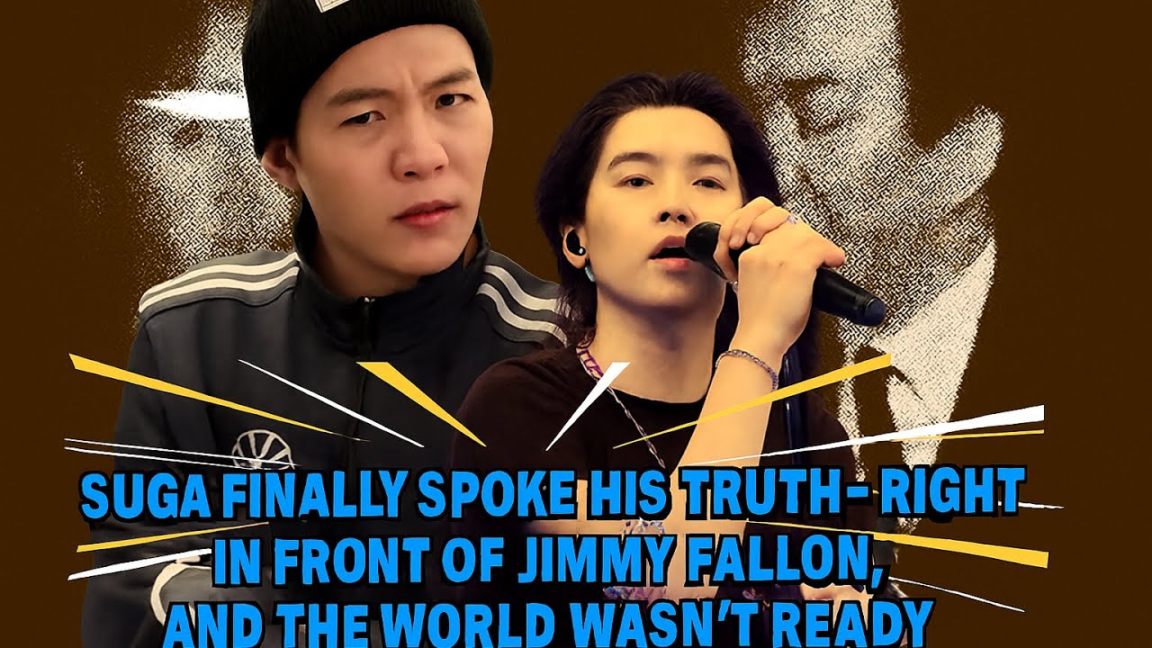 ”SUGA Finally Spoke His Truth—Right in Front of Jimmy Fallon, and the ...