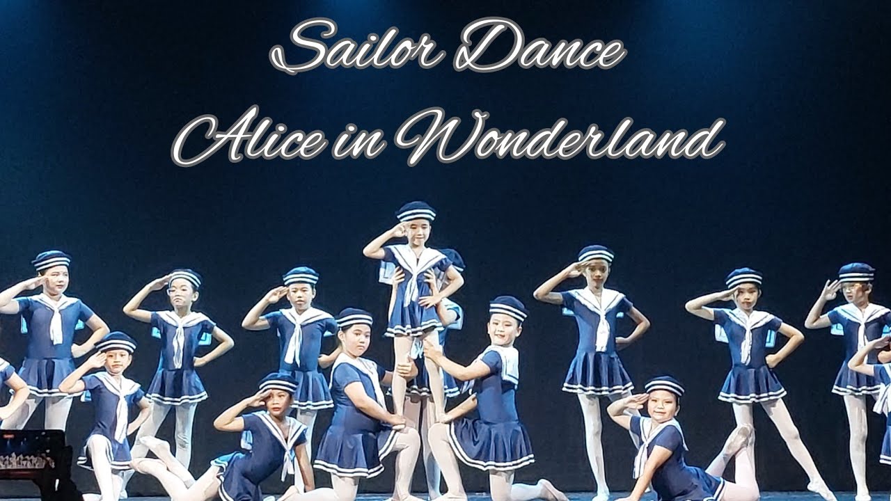 ALICE IN WONDERLAND SAILOR DANCE by BALLERINA @swanballetanddanceschool ...