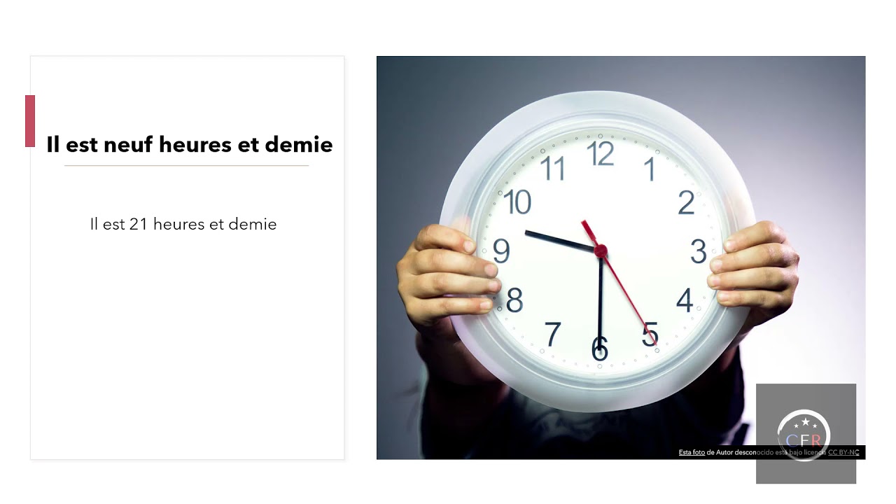 ¿Cómo Decir La Hora en Francés? - YouTube