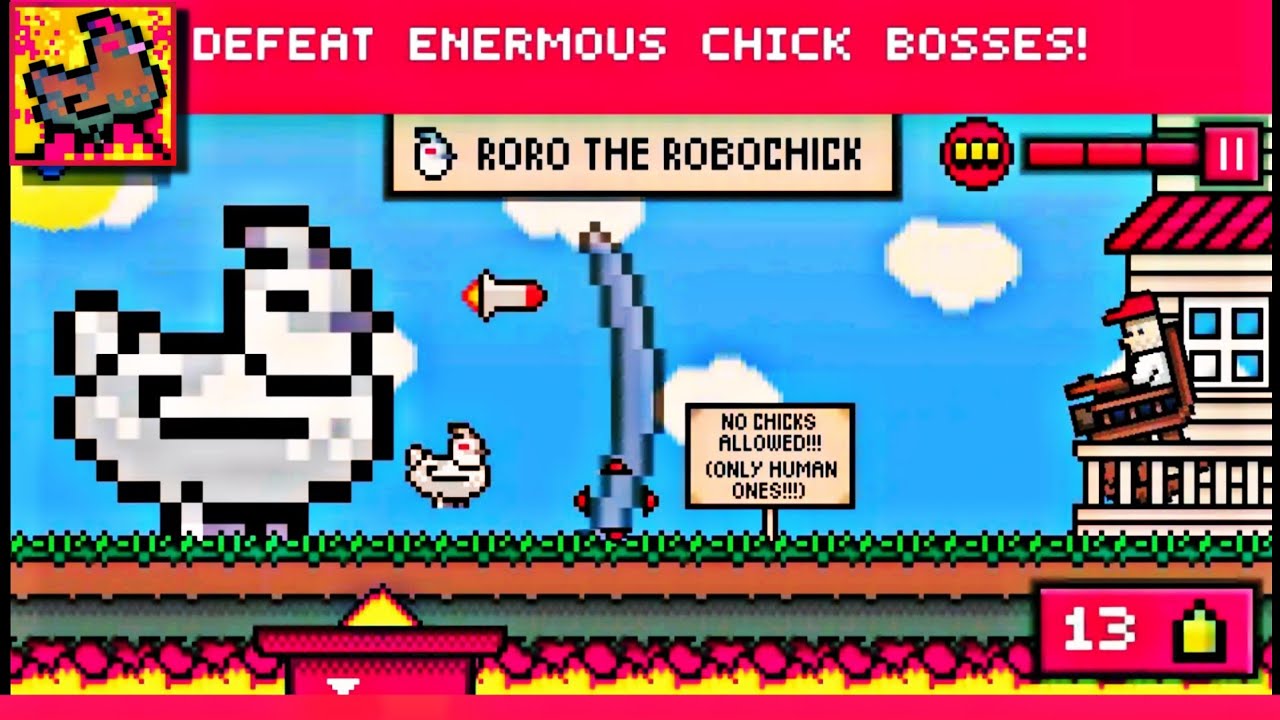 Chick Hell: Free Chicken Shooter - Gameplay - Android - YouTube