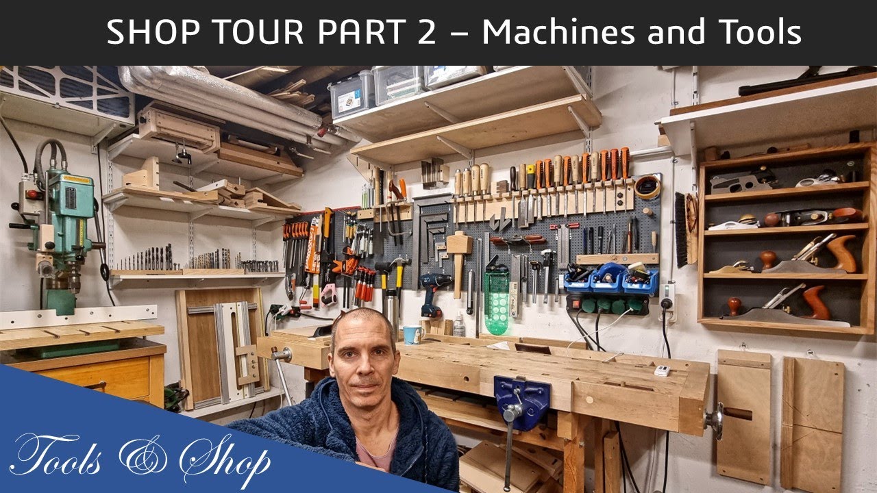 Shop tour part 2 - Machines and tools - YouTube