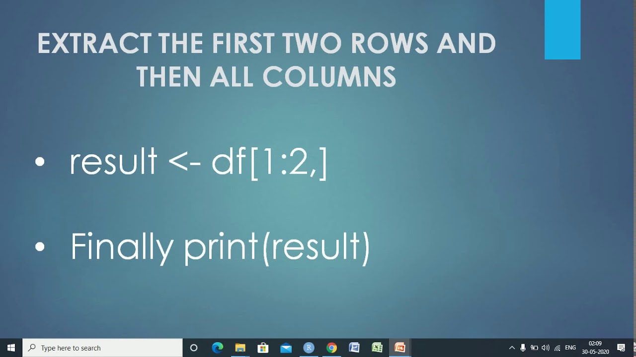 Data Frames In R Youtube 4458