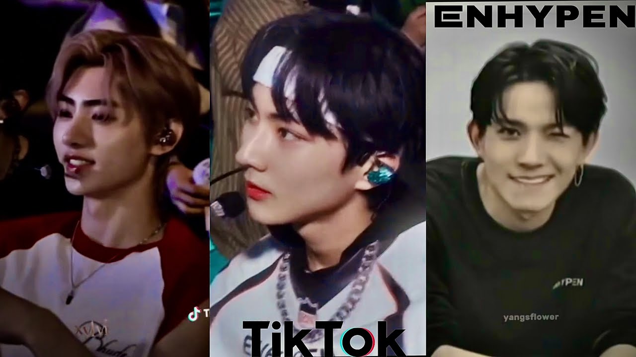Enhypen tiktok edits Compilation because they’re the hottest men on ...