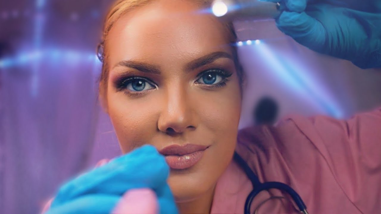 ASMR General Checkup at YOUR Home, Ear, ENT, Eye, Cranial Nerve ...