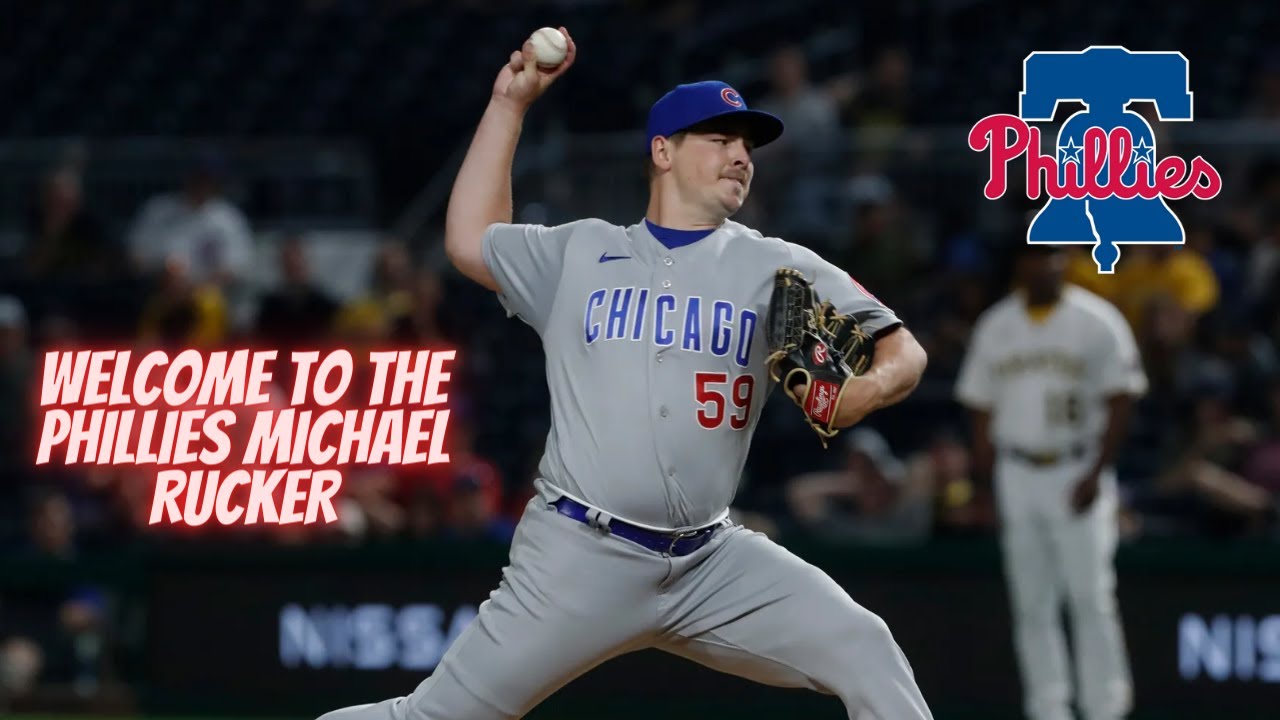 WELCOME TO THE PHILLIES MICHAEL RUCKER #MICHAELRUCKER, #MLB, #PHILLIES ...
